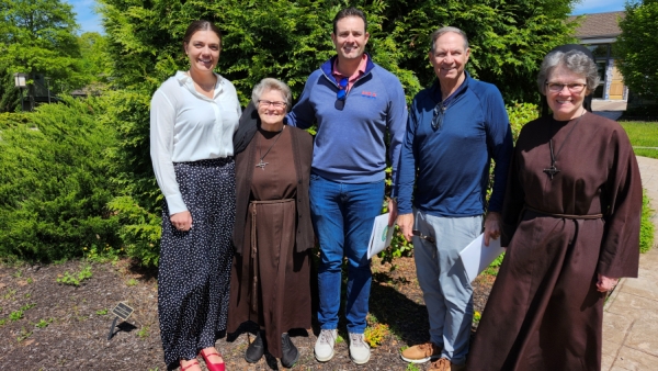 Antonaccis visit Franciscan Life Center Campus – The Franciscan Life ...